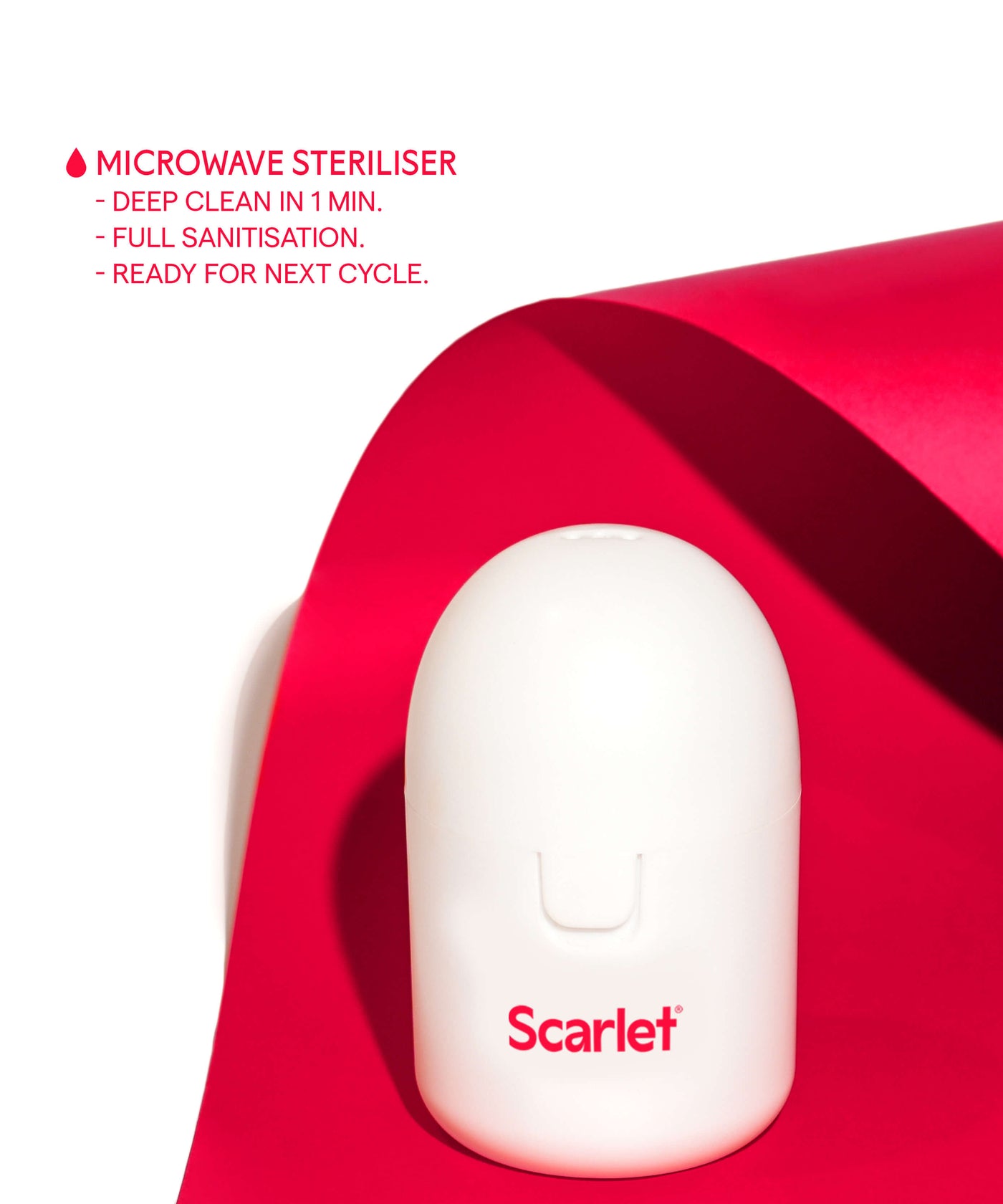 Scarlet Reusable Period Cup | Sustainable periods made simple
